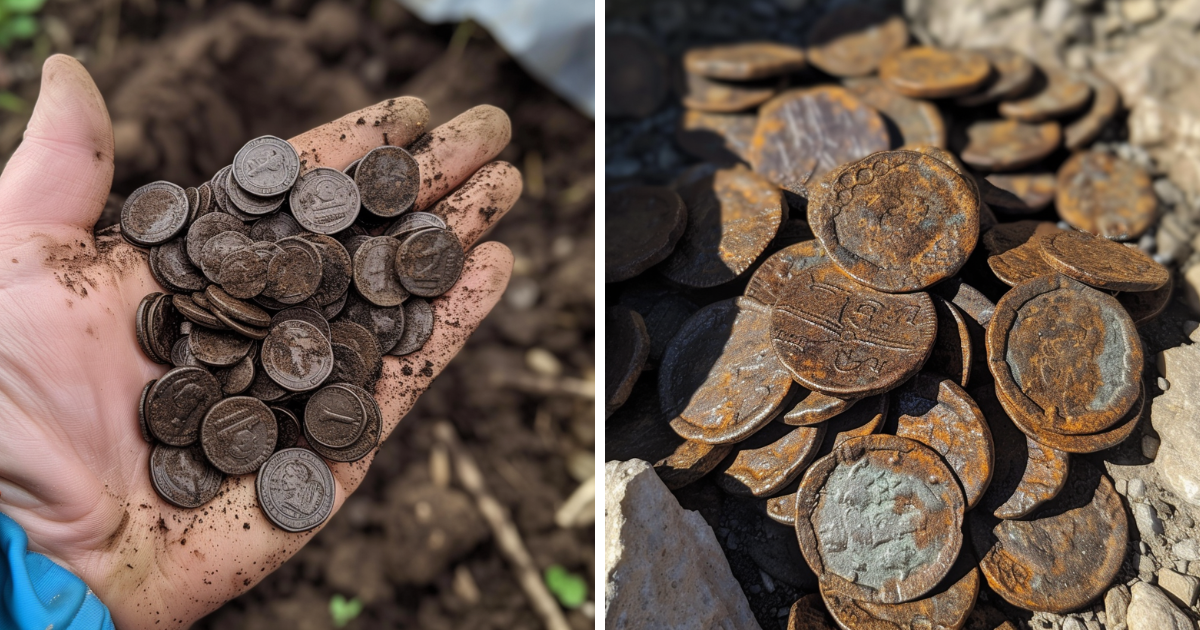 Over 600 Roman Coins Found Buried in the British Countryside